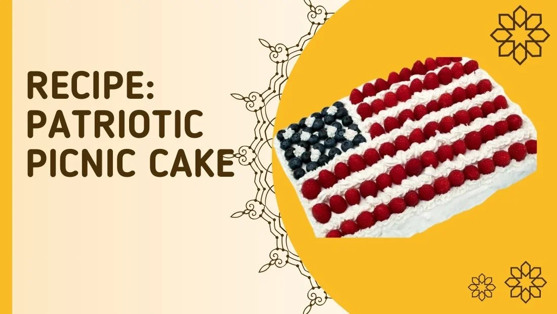Recipe: Patriotic Picnic Cake